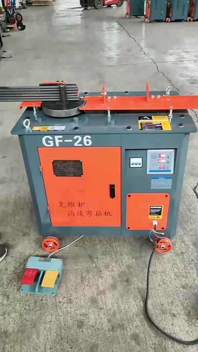 Round Rebar Bending Steel Bar Bender Electric Bender Spiral Hoops ...
