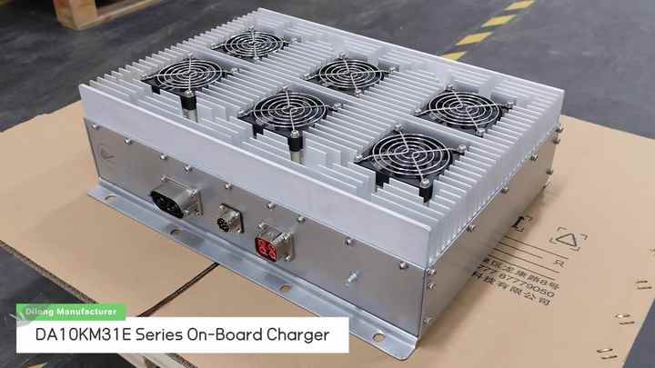 Dilong 9kW On-Board Charger OBC Air Cooled 3-Phase 380Vac Input to 160V ...