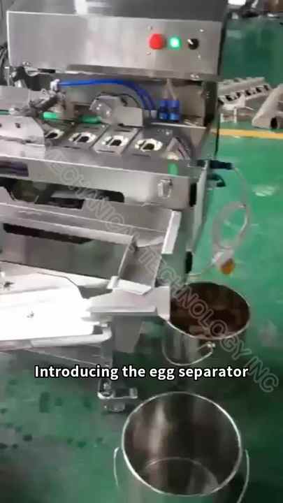 Egg Separator Machine Egg Breaking Machine Duck Egg White Yolk Eggshell ...