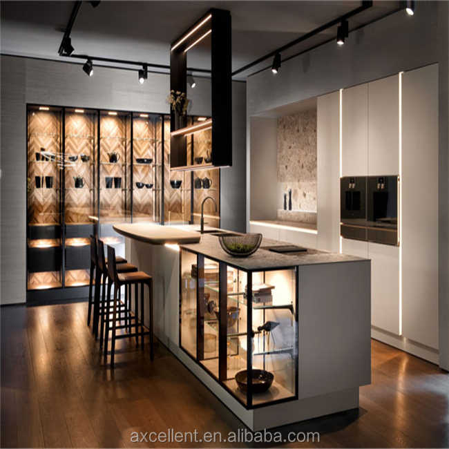Luxury Modern Kitchen Furniture for Villa - Customized