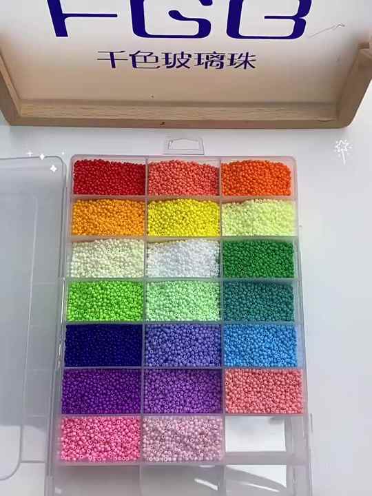 2mm FGB Fancy Glass Bead Color Round Beads Solid Color Paint Loose ...