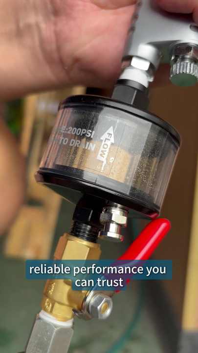 Air Filter Oil Water Separator Drain Valve Water Trap OEM LEMATEC AI ...