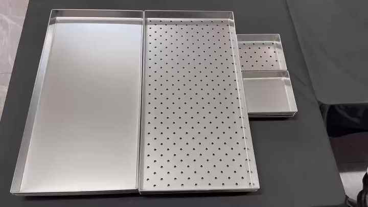 304 Stainless Steel Portion Basin Frying Basin Flat Bottom Fast Food ...