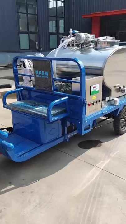 Mobile Milk Cooling Tank Custom Tank Volume Outdoor Portable ...