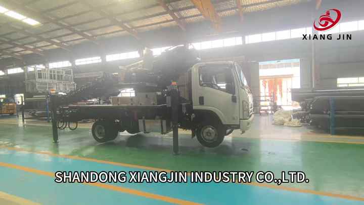High-Altitude Platform Vehicle ISUZU Telescopic Boom Aerial Work ...