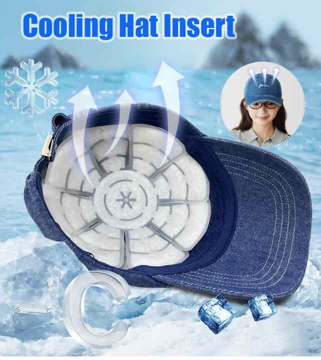 Hot Selling Convenient Ice Packs Insert for Hard Hat Catcher Helmet Ice ...