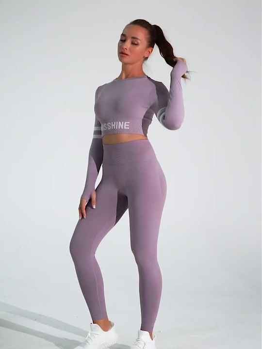 Wholesale 2025 KGKE Modest Active 4 Way Stretch Solid Color High Waist ...