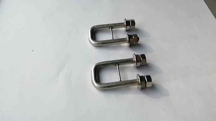 304 Stainless Steel Heavy Duty Hex Bolt for Pipe Support Zinc Plated ...