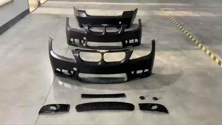 M Tech Sport Car Facelift Body Kit Upgrade: M3 Front Bumper for BMW E90 ...