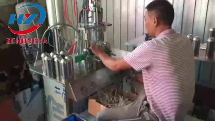 Small Aerosol Filling Machine Aerosol Spray Can Filling Machine Filling ...