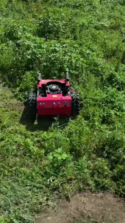 Hot ELF-Propelled Remote Control Cordless Garden Mower Small Home Zero ...