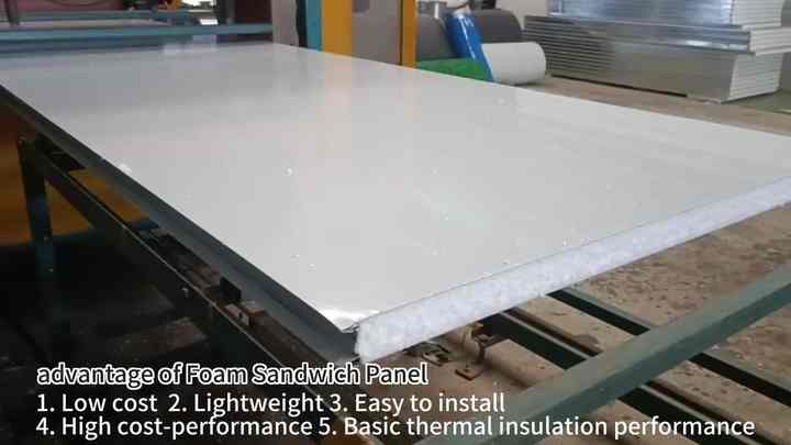 Flame-Retardant EPS Foam Tile Fireproof Foam Board Metal Industrial ...