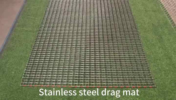 High Quality 3x3 Stainless Steel Drag Mat for Golf Greens 3x4 4x4 ...