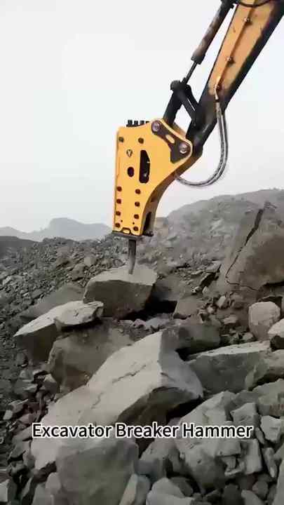 Excavator Hammer Breakers with Automatic Lubrication System for ...