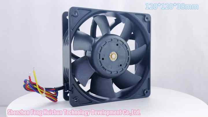 120x120x38mm Industrial Ventilator with 12/24v Exhaust Fans 12038 DC Fan Metal Frame OEM & ODM ...