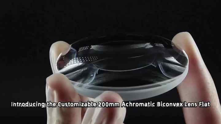 Ultraviolet Light Focusing Collimating Lens UV Quartz 7980 Bi-Convex ...