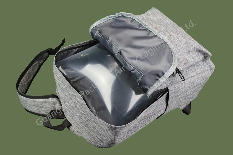 Transparent Color Inflatable Plastic Bag Stuffer Luggage Air Cushion ...