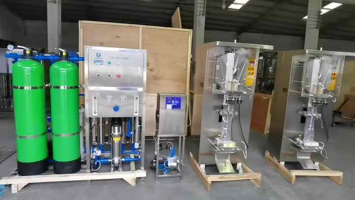 Sachet Powater Plastic Seal Machine Sachet Pouch Bag Water Production ...