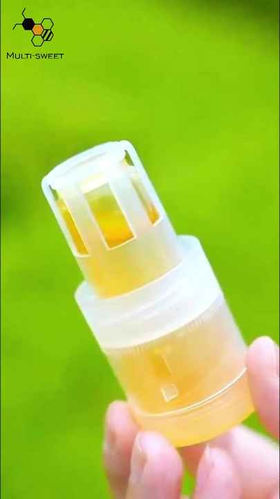 Portable Honey Dispenser Cap - Mix with Water for Taste