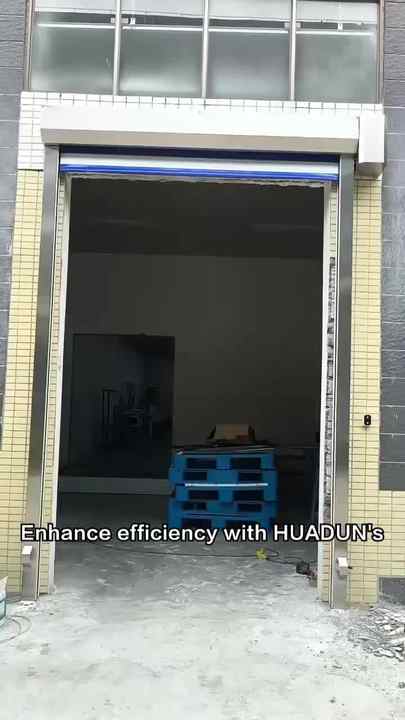 Insect Proof Fast Opening PVC Door with Brush Seal, Ideal for Food ...