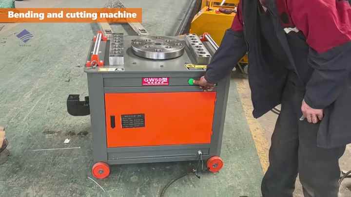 Heavy Duty Rebar Bender and Cutter Steel Bar Cutting and Bending ...