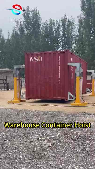 Shipping Container Hydraulic Cylinder Container Lifting and Moving ...