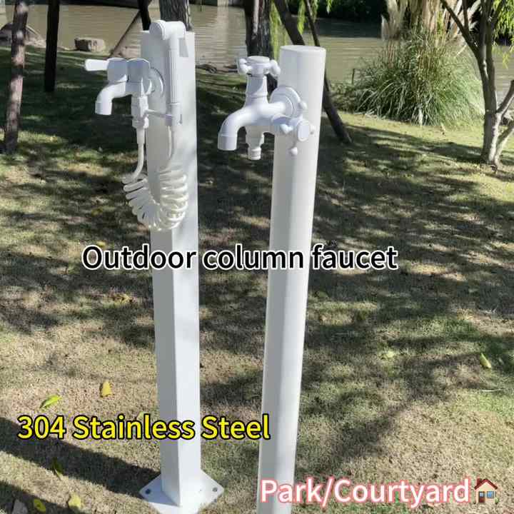 Outdoor Courtyard Frost-proof Faucet, Villa Garden Hand-washing Floor ...