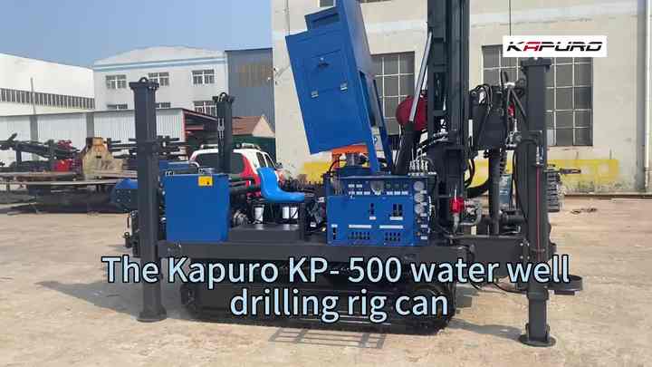500mm Stable Hydraulic Drilling Rigs Long-life Water Well Drilling Rigs ...