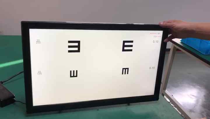 EUR VET Professional Ophthalmic Chart Projector Visual Chart Light Box ...