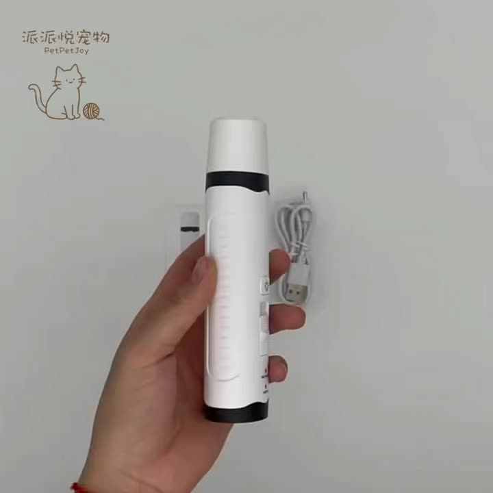 2025 Automatic Battery-Powered Pet Grooming Nail Grinder with Diamond ...