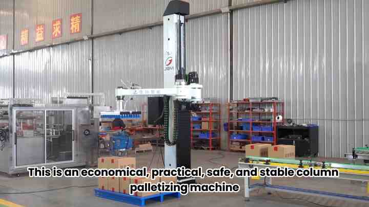 Automated PLC-Controlled 4-Shaft 100KG Robot Stacking Stacker ...