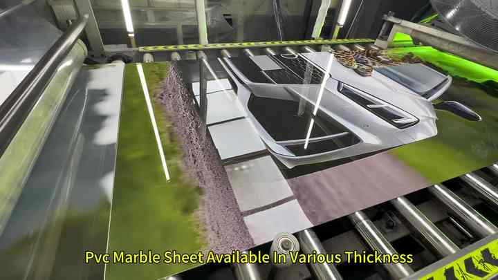 Waterproof PVC Marble Wall Panels for Modern Hotel Design