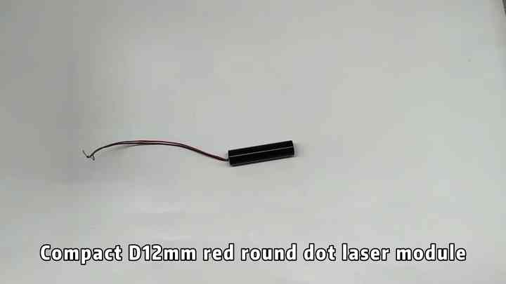 New Compact Red Round Dot Laser Diode Module 638nm D12mm 50mW 3V 5V 12V ...