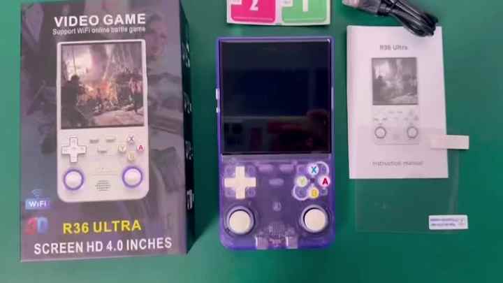 R36 Ultra Gaming Console - Retro Classic with 4.0-Inch Screen