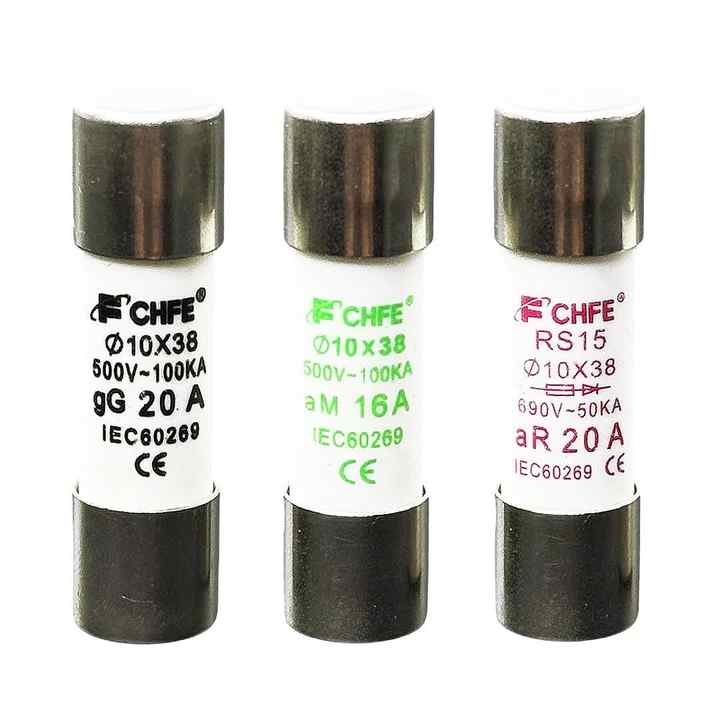 Ceramic Cylinder HRC Battery Fuse Sizes 500V/690V 10*38mm 14*51mm 22 ...