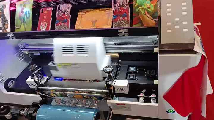 A3 UV DTF Inkjet Printer with XP600 Printhead Flex Material 3 Heads ...