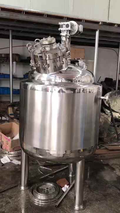 1000L Stainless Steel Juice Mixing Tank with Homogenizer