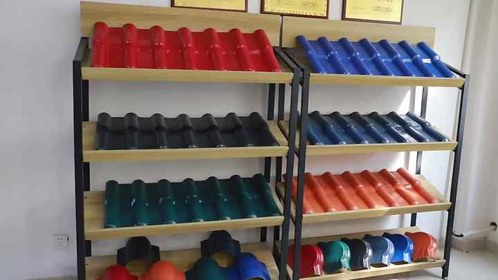 Modern Design PVC Sheet Roof Tiles Upvc Synthetic Resin Telha Tejas De ...
