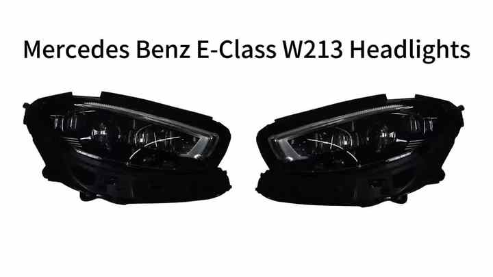 For Mercedes E Class W213 Headlight 2021 2022 2023 Car Light E 200 E350 ...