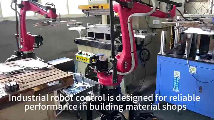 Industrial Robot Arm with Laser Source Scanning Head with CCD Robot ...