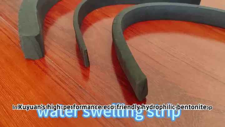 Hydrophilic Expansion Bentonite Swelling Waterstop Rubber Sealing Strip ...