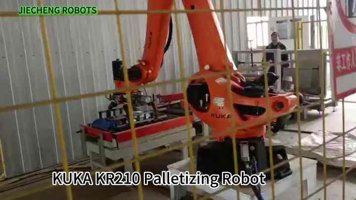 KUKA Heavy-Duty Palletizing Robot for Packaging Lines & Bulk Material ...