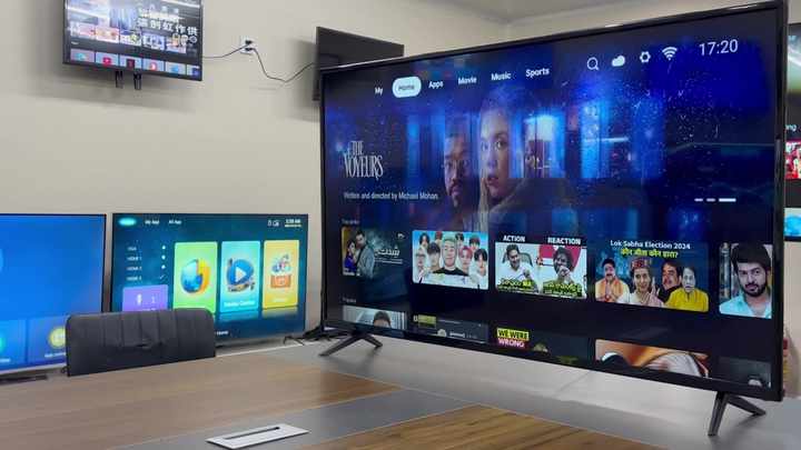Television 4K Smart TV 65inch 75 85 100 Inch Android 4K Smart TV Voice ...