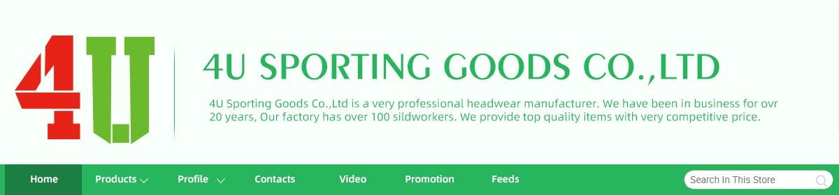 4u Sporting Goods Co., Limited Dongguan - Baseball Caps, Snapback Caps