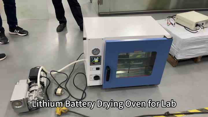 Smart Temperature Control Electrode Vacuum Drying Oven with Digital ...