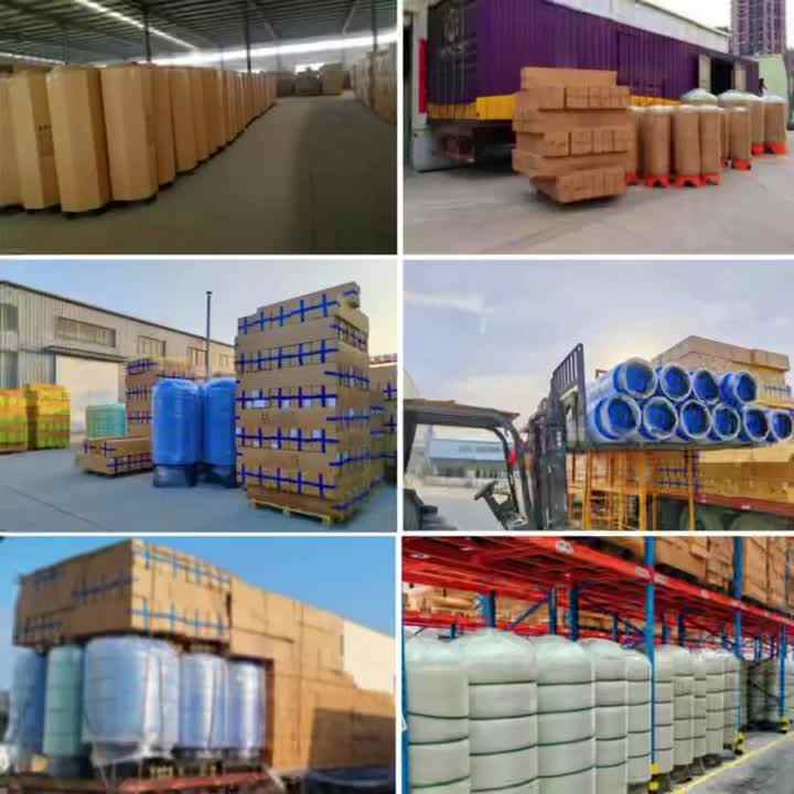 125/150 6"Top&bottom Flange Psi 60x79 63x67 63x86 Frp Vessel Volume ...