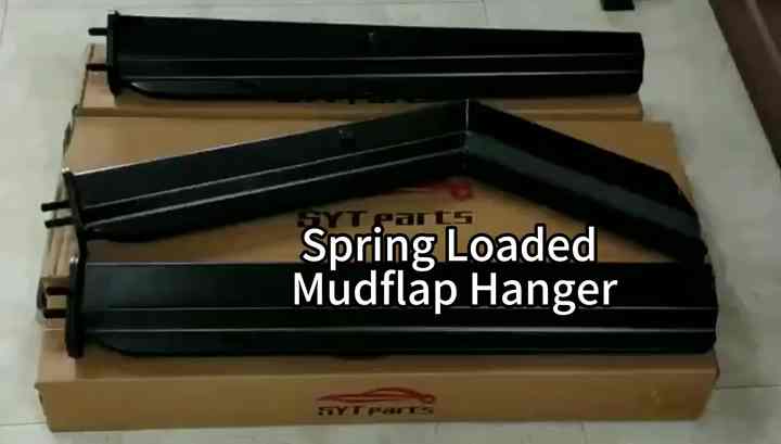Spring Loaded Straight Heavy Duty Mudguard Bracket Mud Flap Hanger for ...