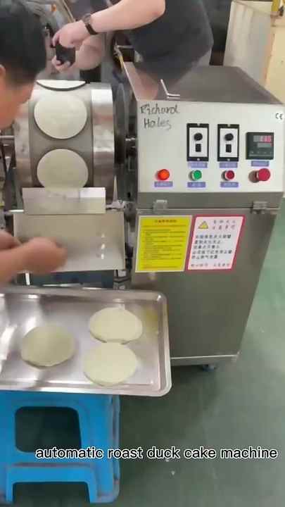 Automatic Spring Roll Skin Roast Duck Cake Skin Machine Automatic Roll ...