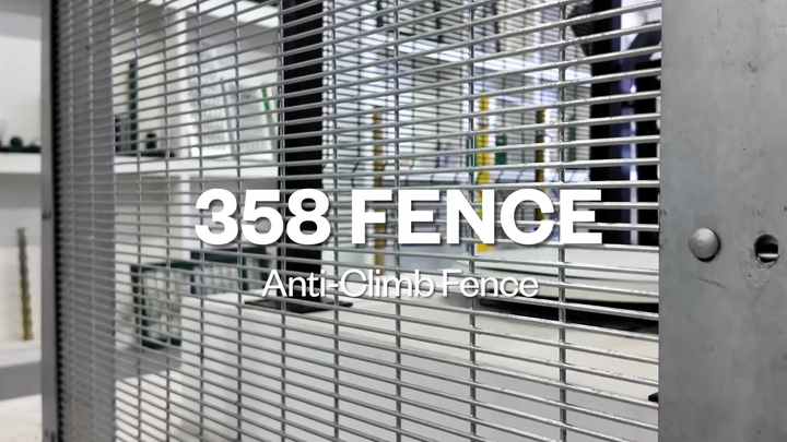 Manufacture 358 Anti-climb Anti-cut Rigid Mesh Fencing for Sale ...