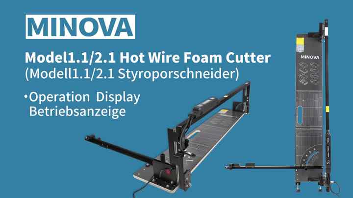 MINOVA Durable Hot Wire Foam Cutter - Efficient EPS/XPS Cutting